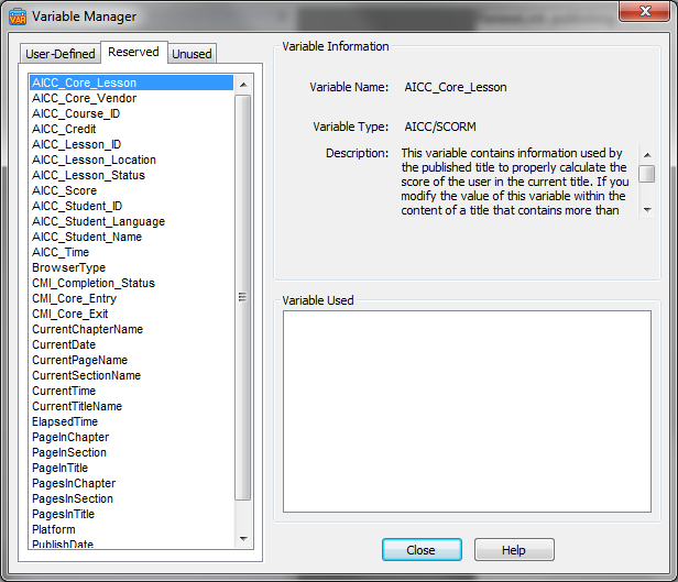 Using Variables Inside and Outside of Your Title